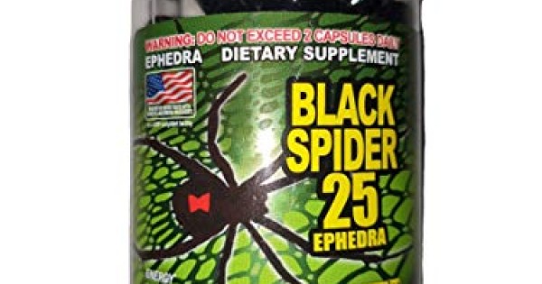 Cloma Pharma Black Spider Fat Burner Pack of 100 Capsules